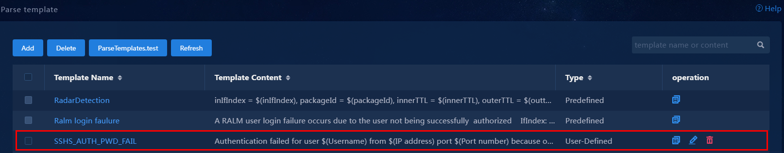 Support 01 Unified Platform Syslog To Alarm Upgrade Configuration